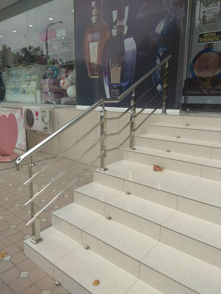 Перила из нержавейки