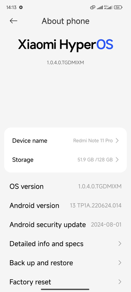 Redmi Not 11 pro