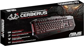 Cerberus assus gaming keyby oyin uchun klaviatura