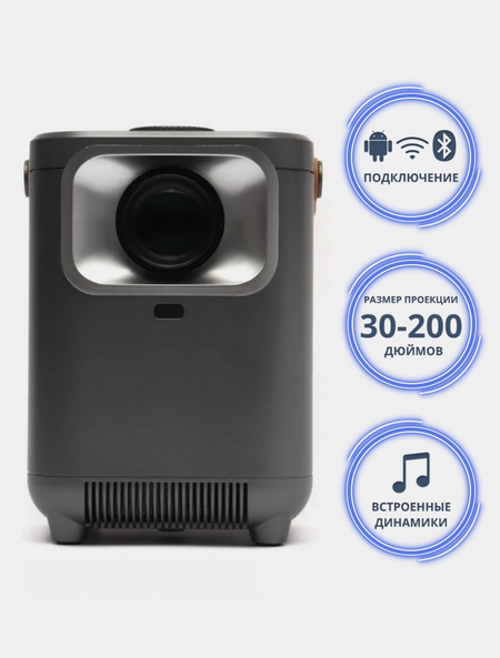 Умный проектор E300 4K 3D на Android