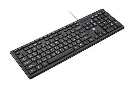 Проводная клавиатура 2е KM1020 BLACK