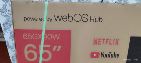 Телевизор Rosso webOS hub smart 65GX90W