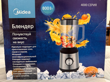 Новый - MIDEA блендер серии MJ-BL6006W