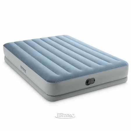 Надувная кровать с насосом 152x203x36 см 64159 Бесплатная Доставка