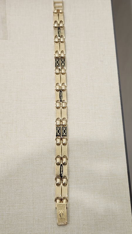 Золотой браслет Cartier