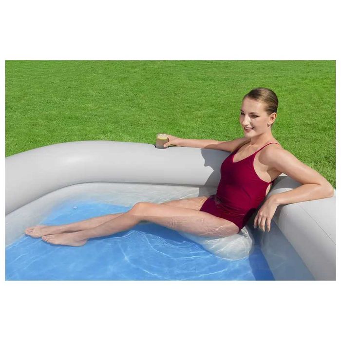 Бассейн надувной Bestway 54423 Семейный 213x206x53 см от 6 лет