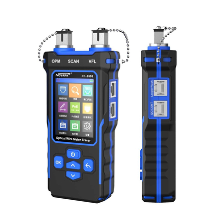 NF-8508 Кабельный Тестер & Измеритель Оптической Мощности Tester