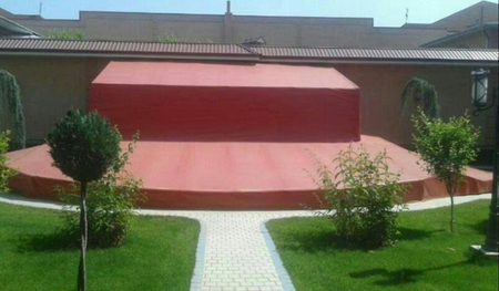 Банер установка кламз