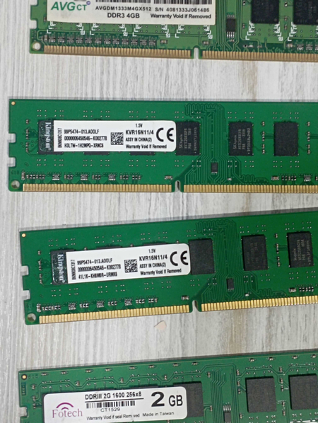 ОЗУ, оперативная память, DDR 2,3,4