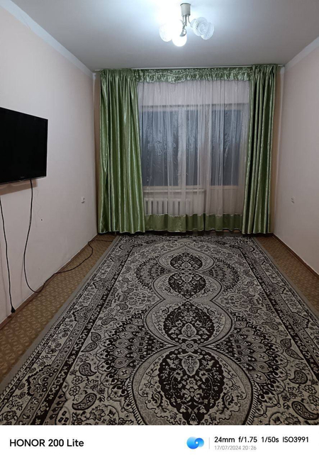 Сдается в аренду квартира на карасу 4 , только семейным .\\nQorasuda uy