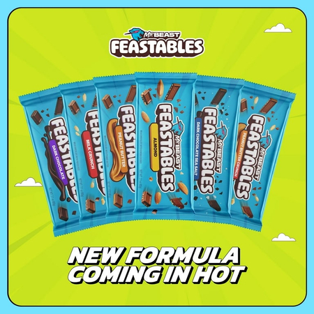 Оригинальный шоколад feastables от MrBeast'а, 60грамм