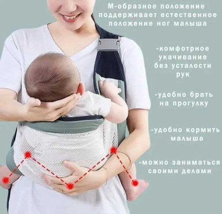 Эргорюкзак кенгуру Хипсит, сетчатая переноска для новорожденных
