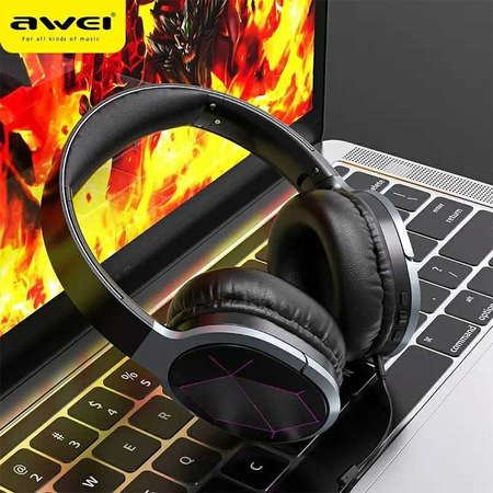 ДОСТАВКА БЕСПЛАТНО! AWEI A799BL - Игровые наушники с RGB подсветкой