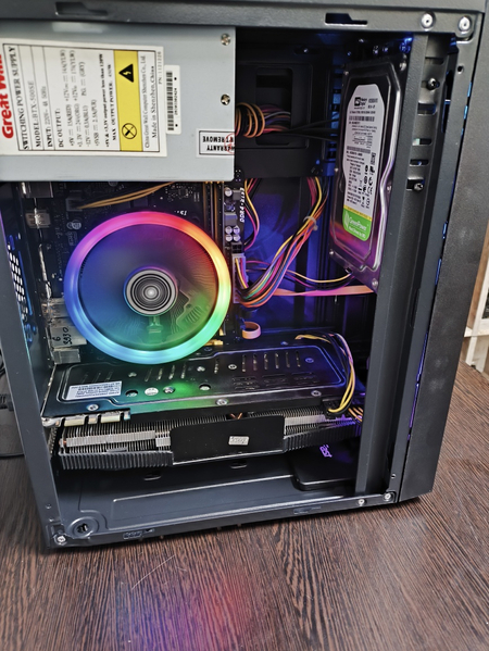 Biostar H110+i3 7100+8Gb+GTX680