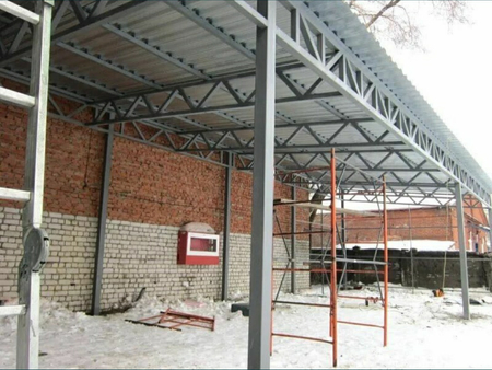 Решетки, Перила, Навесы. Установка, покраска.