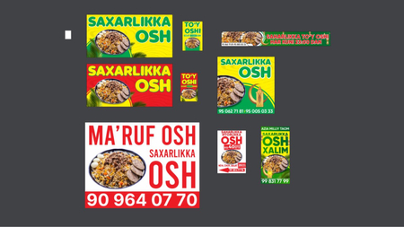 banner baner pechat tashqi reklama bukva oracal ustanovka setka