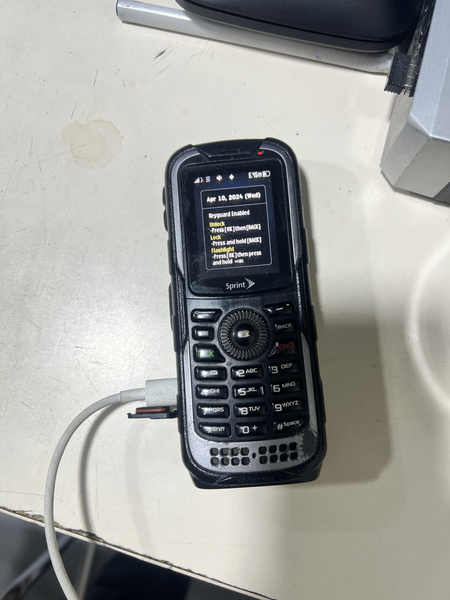 Kyocera sprint tank