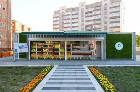 Дўкон,турар-жой учун ҳар қандай фаолият турлари учун контейнерлар
