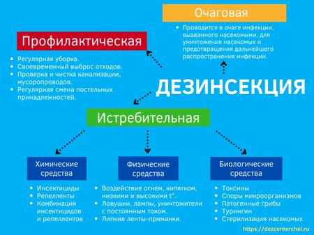 Дезинфекция, дезинсекция, дератизация,дезадарация