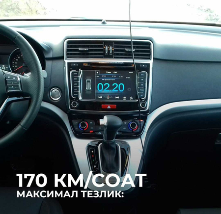Jac M4 qora mexanika varianti