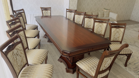 “Etiqod” mebel 12 kishilik stol stul