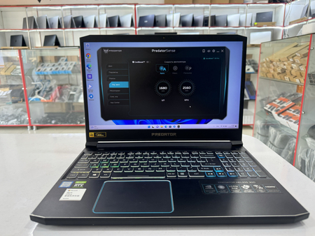 Acer predator metal corpus core i7 rtx 2060 videokarta 16/512 ssd