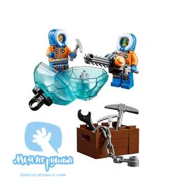Конструктор URBAN ARCTIC 10440, Передвижная арктическая станция 394 д.