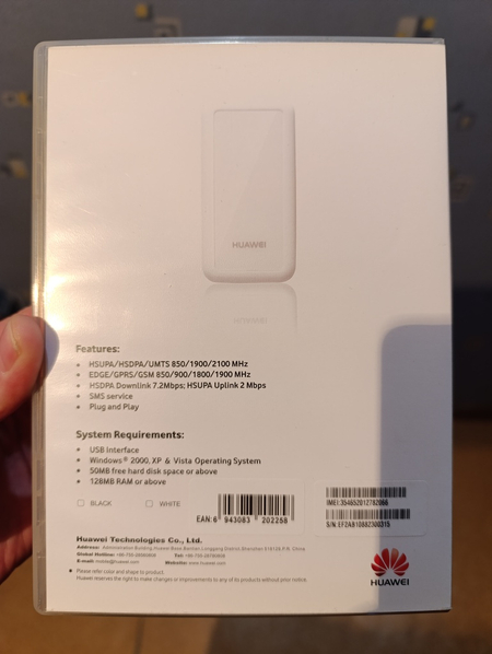 3G модем HUAWEI E270