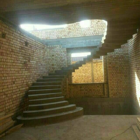 Лестница бетон зина