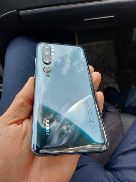 Mi Note 10 karobka dokument
