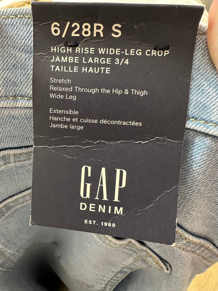 Новые джинсы GAP