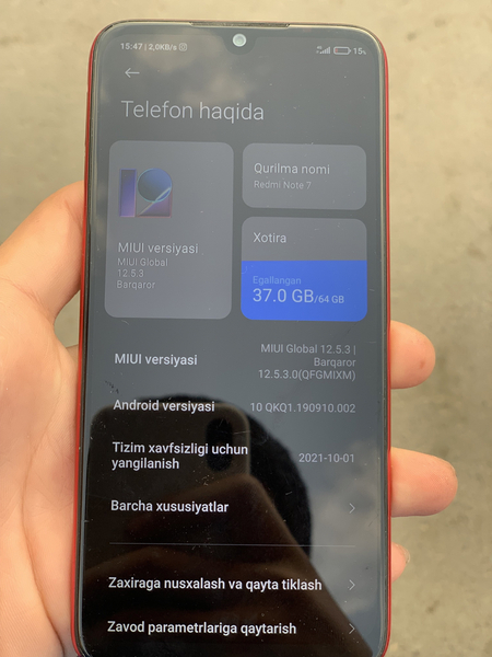 Redmi Note 7  64 g