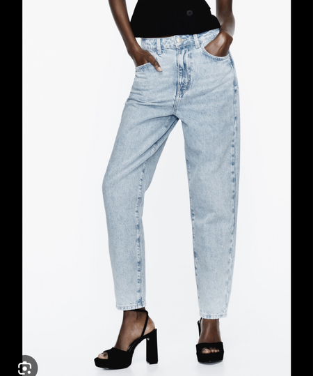 Джинсы Zara mom fit
