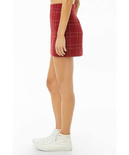 Мини юбка твид Forever21