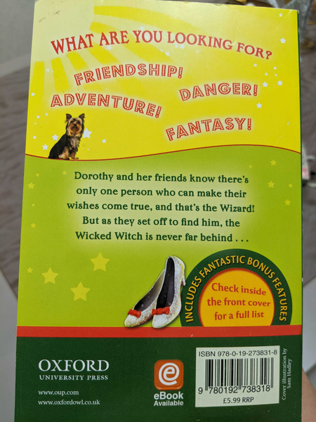 The Wonderful wizard of oz книга на английском