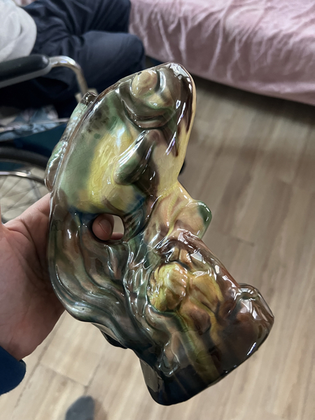 Рыба гжель майолика . Керамика
