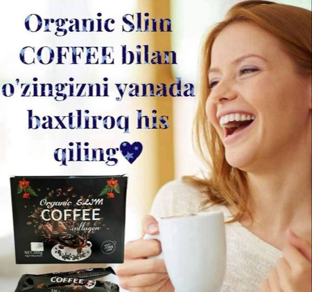 Organic slim coffe collagen slim kofe