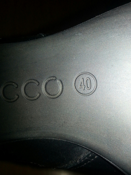 ECCO 40р. Кожа