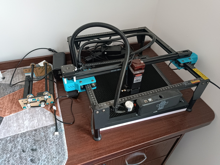 Tts 10pro 80w lazerni gravirovka