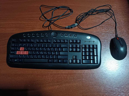 X7 Клавиатура и мышь A4tech KX 2810  20дона бор