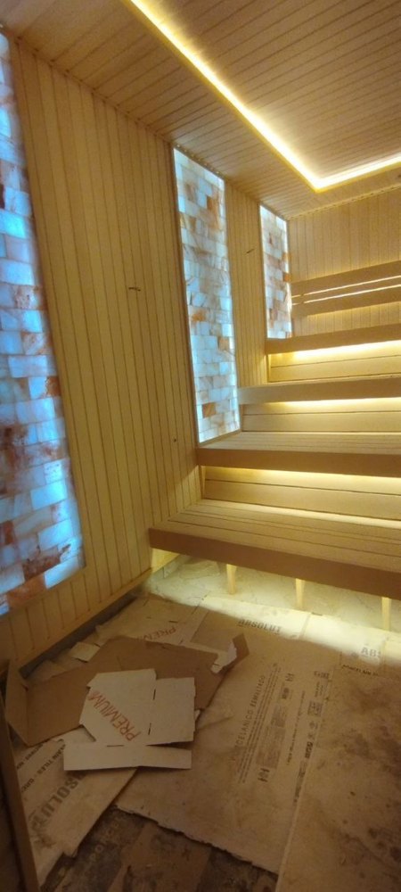 Строительство финских саун бани Sauna quramiz sifatli на фото наше