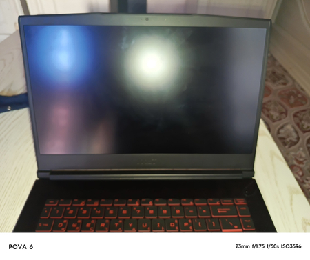 Noutbuk Msi GF63 THIN gaming laptop