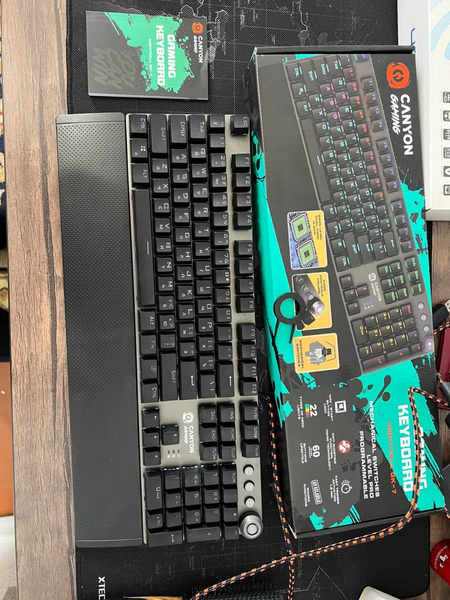 Canyon gaming nightfall gk7 клавиатура