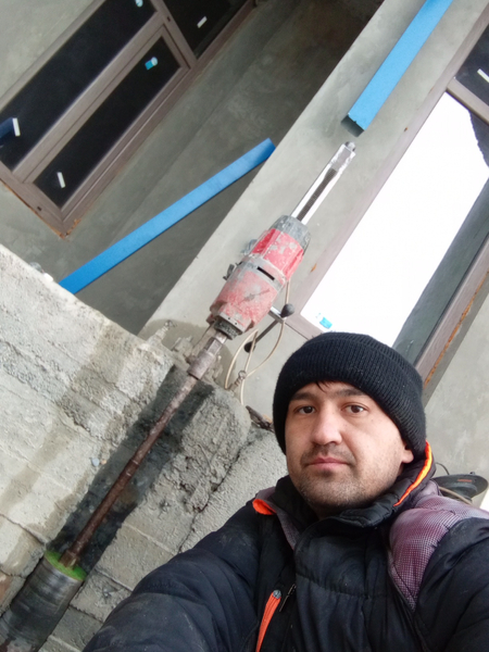 Алмазные бурение и резка  beton teshish .