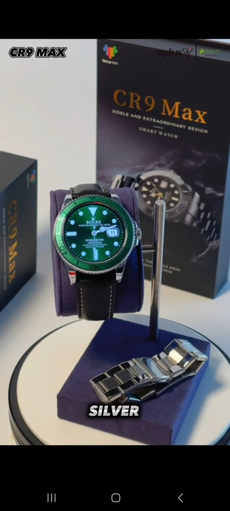 ROLEX iWatch + 2ta remeshokli smart soat watch