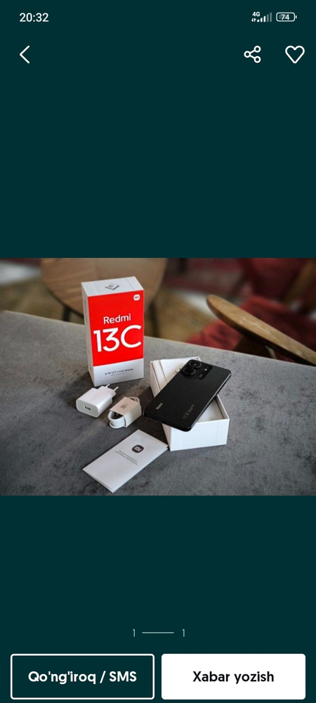 REDMI 13C ishlashi ideal