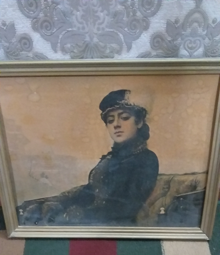 Картина Ссср раритет б/у 20 тыс без торга.