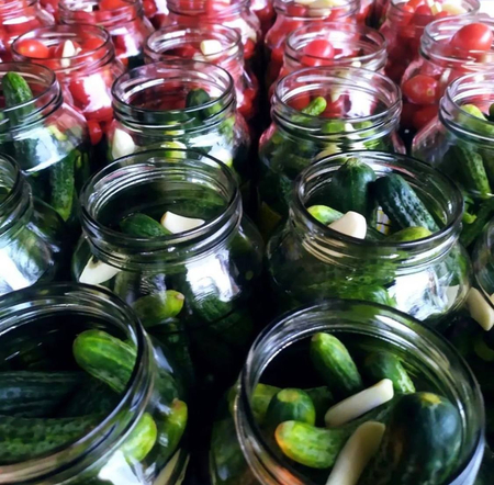 Домашний консервации на зиму. Из свежих продуктов