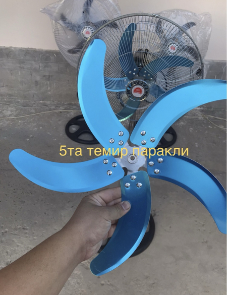 ventilyator ventilatr 5 ta temir parakli sfati yaxshi ventilyatr