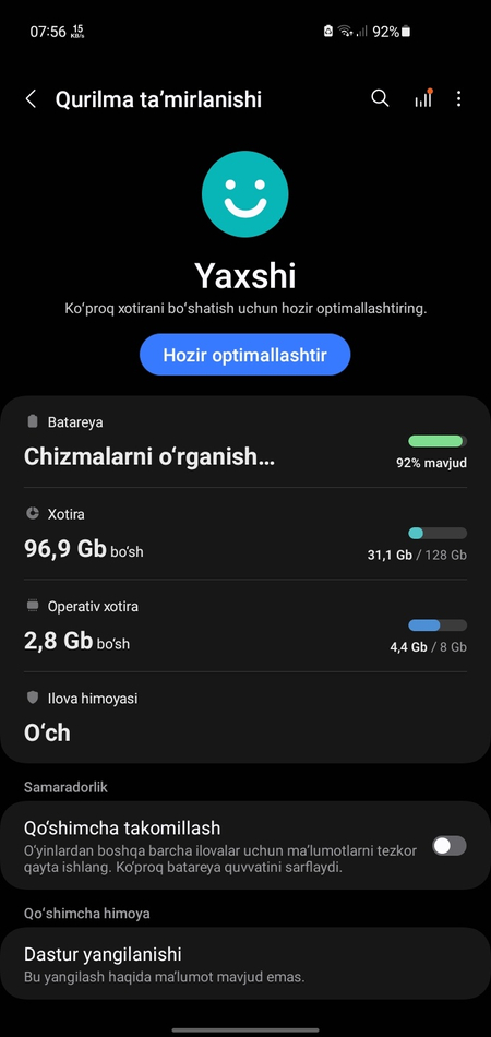 S10 sotiladi 8/128